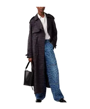 Stella McCartney Belted Windbreaker - Black