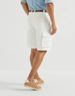 Brunello Cucinelli Cotton Cargo Shorts