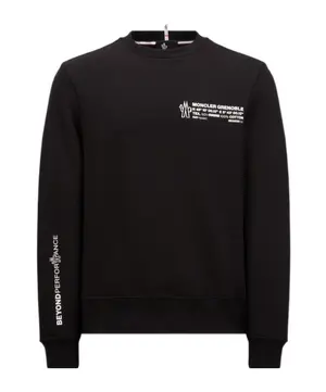 Moncler Logo Sweatshirt - Black