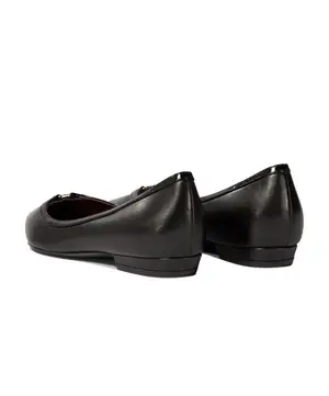 Tory Burch Double Buckle Pointed Toe Ballet Flats