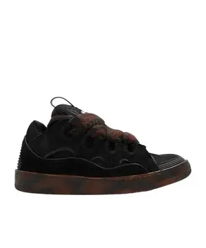 LANVIN Curb Low-top Sneakers - Black