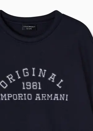 Emporio Armani Long-sleeve Oversized Sweatshirt
