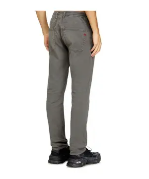 DIESEL® Mid-rise Tapered Leg Jeans With Zippered Fly - Grey