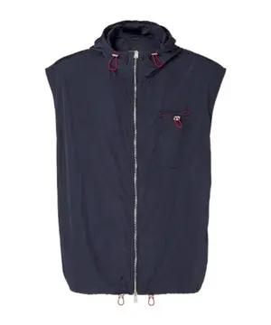 Fendi Dark Nylon Vest - Blue