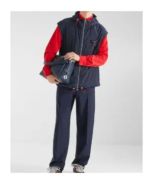 Fendi Sleeveless Hooded Vest With Drawstring Hem