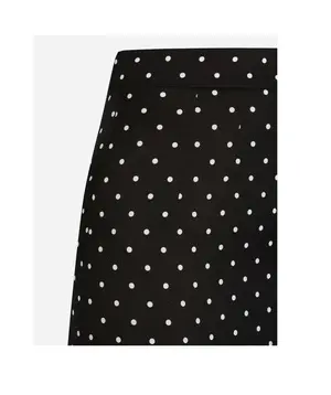 Dolce & Gabbana Polka Dot Pencil Skirt