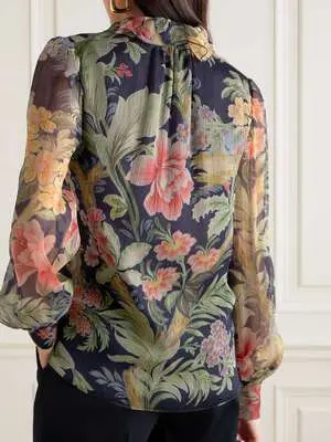 Etro Printed Silk Blouse