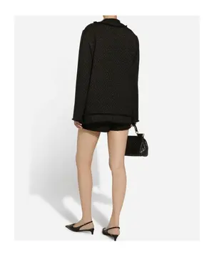 Dolce & Gabbana Dolce Gabbana Single-breasted Raschel Tweed Jacket