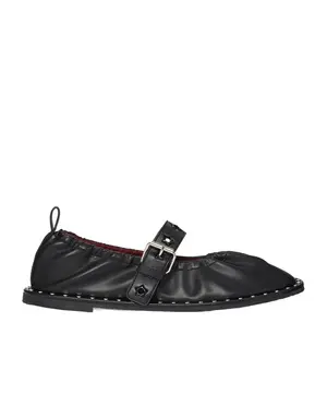 Stella McCartney Falabella Star-studded Ballet Flats - Black
