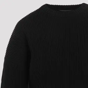 Balenciaga Hourglass Striped Dress - Black