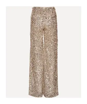 ROTATE BY BIRGER CHRISTENSEN Net Sequins Pants