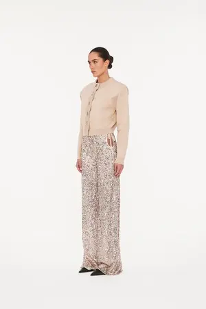 ROTATE BY BIRGER CHRISTENSEN Net Sequins Pants