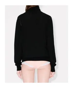 Kenzo Jumper In Merino Wool And Silk