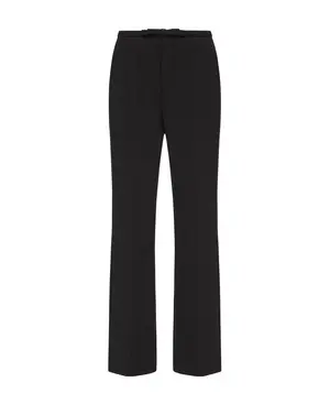 Red Valentino Bow Knot Details Casual Pants - Black