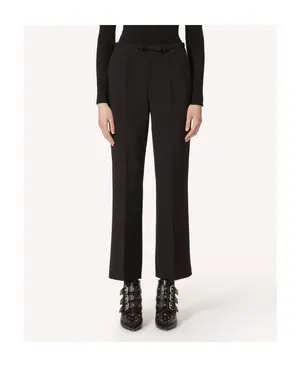 Red Valentino Bow Knot Details Casual Pants