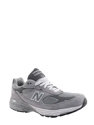 NEW BALANCE 993 Core Lace-up Sneakers - Gray