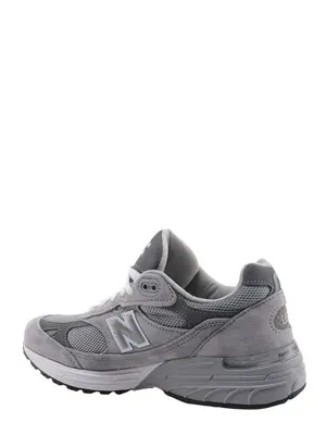 NEW BALANCE 993 Core Lace-up Sneakers - Gray