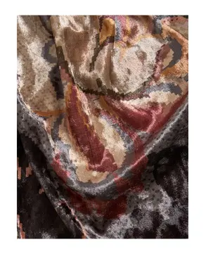 Etro Floral Printed Chenille Trousers
