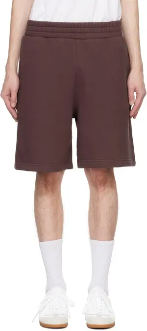 Palm Angels Logo Printed Elastic Waist Track Shorts