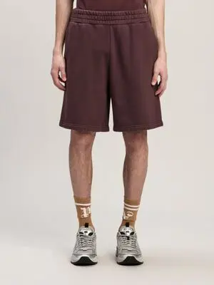 Palm Angels Logo Printed Elastic Waist Track Shorts