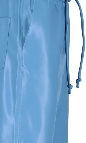 Nanushka Faux-leather Drawstring Waist Trousers