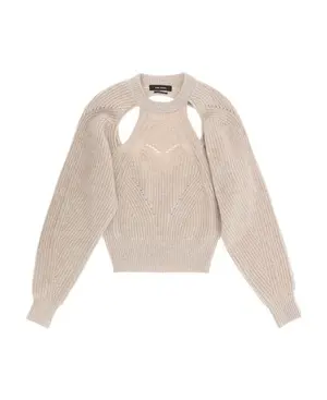 Isabel Marant Étoile Palma Cashmere Open Back Sweater - Nude
