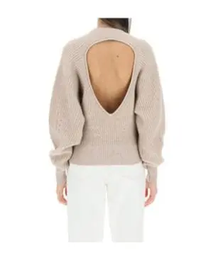 Isabel Marant Étoile Palma Cashmere Open Back Sweater