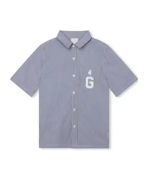 Givenchy 4g Striped Cotton Shorts Set
