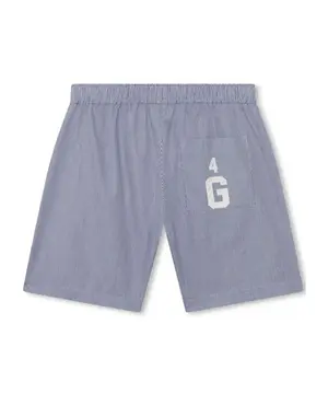 Givenchy 4g Striped Cotton Shorts Set