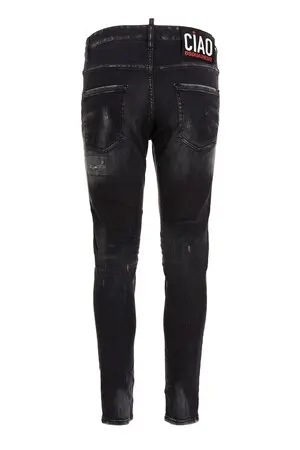 Dsquared2 Distressed Faded Skinny-fit Jeans