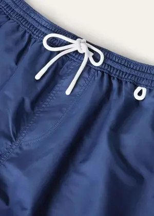 Loro Piana Elastic Waist-edge Beach Shorts