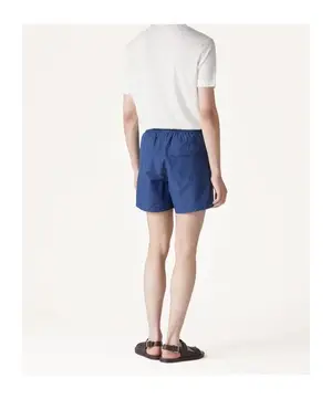 Loro Piana Elastic Waist-edge Beach Shorts