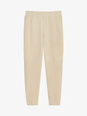 Givenchy Logo Jogging Pants - Beige