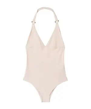 Loro Piana Backless One-piece Swimsuit - Cherry Blossom