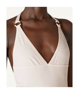 Loro Piana Backless One-piece Swimsuit - Cherry Blossom