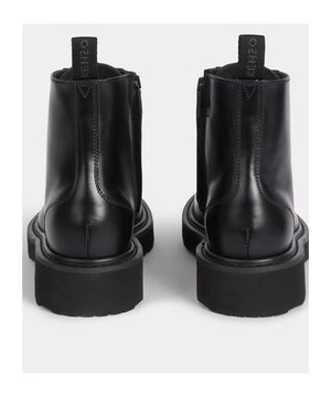 Kenzo Yukio" Leather Lace-up Boots
