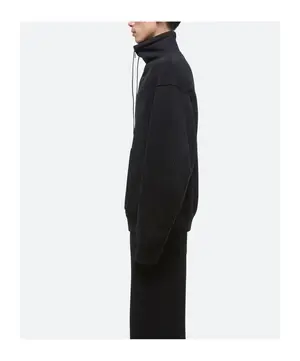 Helmut Lang Funnel Neck Drawstring Hoodie