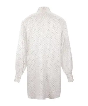 Ermanno Scervino Polka Dot Printed Long-sleeved Shirt
