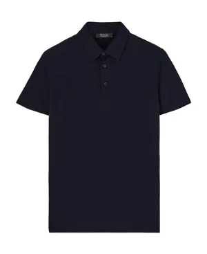 Loro Piana Short-sleeved Polo Shirt - Black