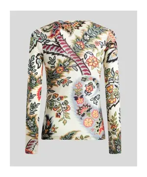 Etro Paisley Jersey Top