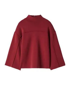 JOSEPH Halterneck Sweatshirt - Cherry