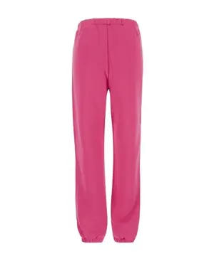 Palm Angels Logo Printed High Waist Track Pants
