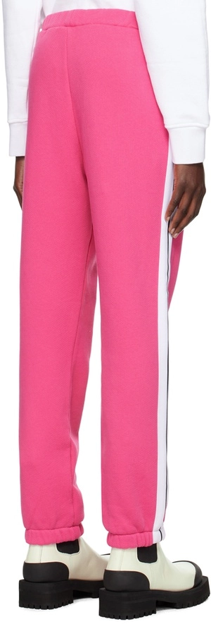 Palm Angels Logo Printed High Waist Track Pants
