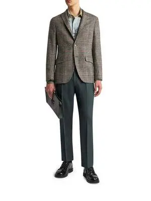 Etro Long-sleeved Checked Blazer