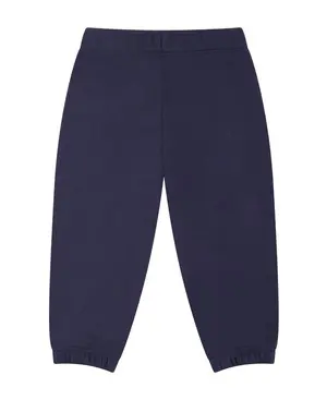 Palm Angels Logo Print Cotton Tracksuit Bottoms