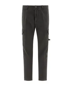 Stone Island Compass-badge Cargo Trousers - Black