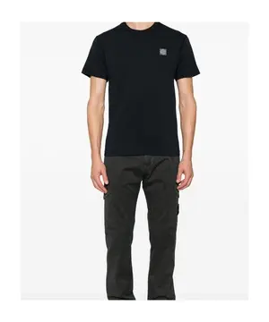 Stone Island Cargo Trousers With Compass Patch