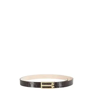 Victoria Beckham Embossed Frame Belt