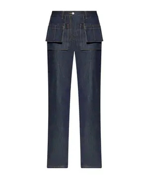 Helmut Lang Utility Mid-rise Jeans - Black