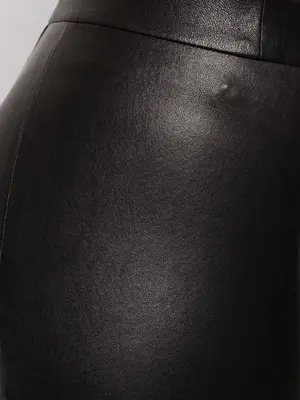 Vince Slim Fit Leather Trousers